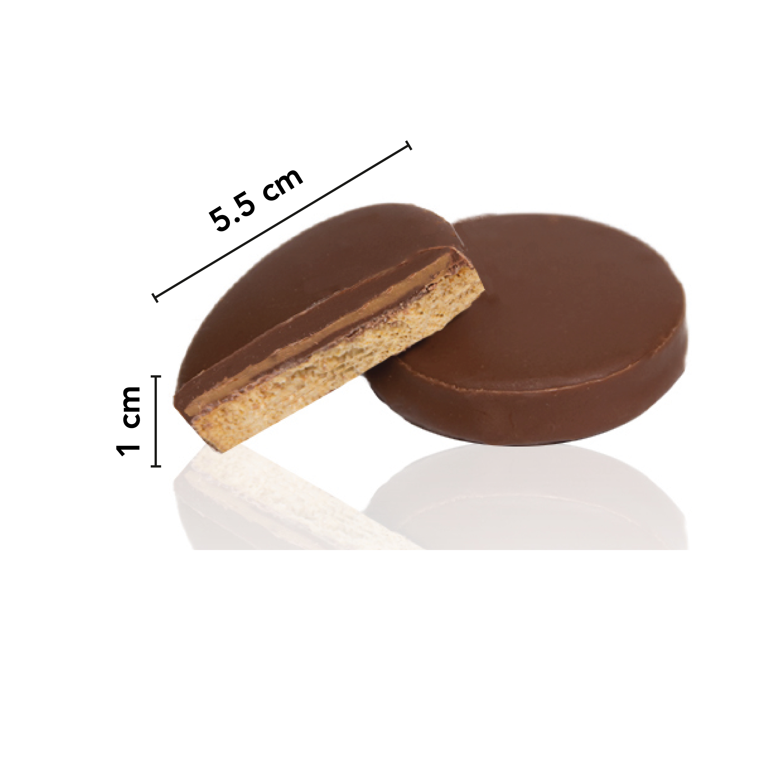 Chocolate Digestive Caramel 1KG - Ghrawi